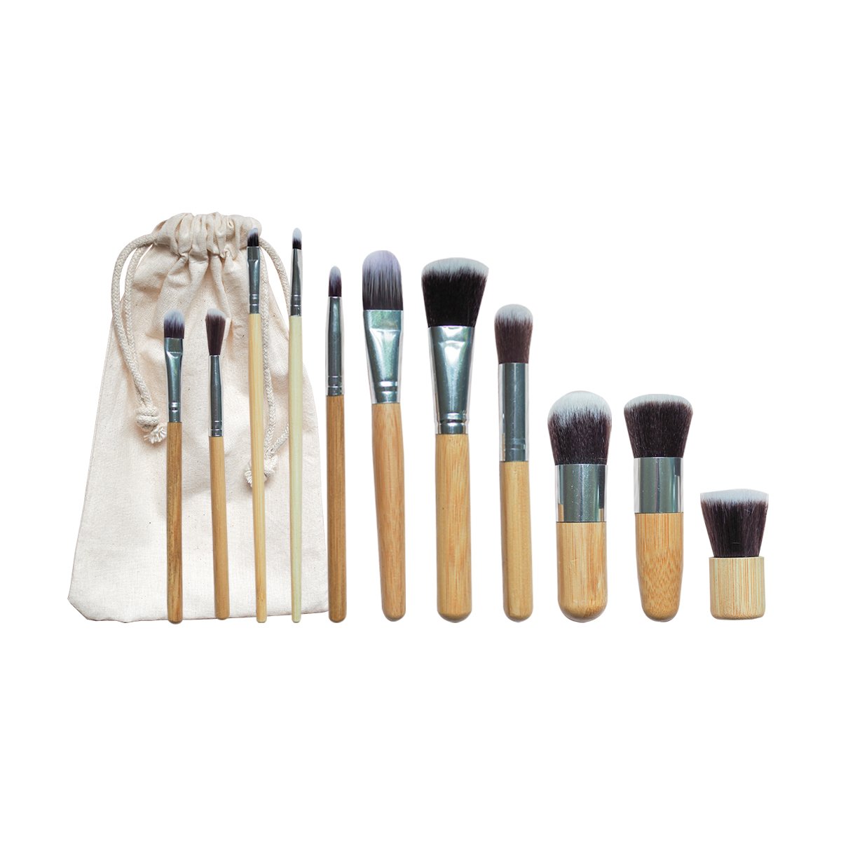 Brush It On Bamboo Makeup Brush Set – Little Eco Shop