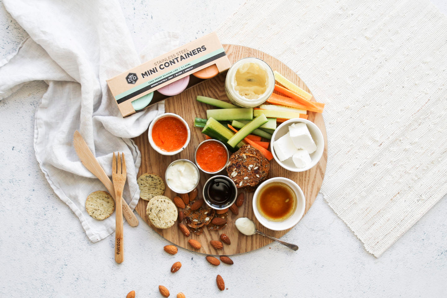 Ever Eco Stainless Steel Mini Containers - Set Of 3 – Little Eco Shop