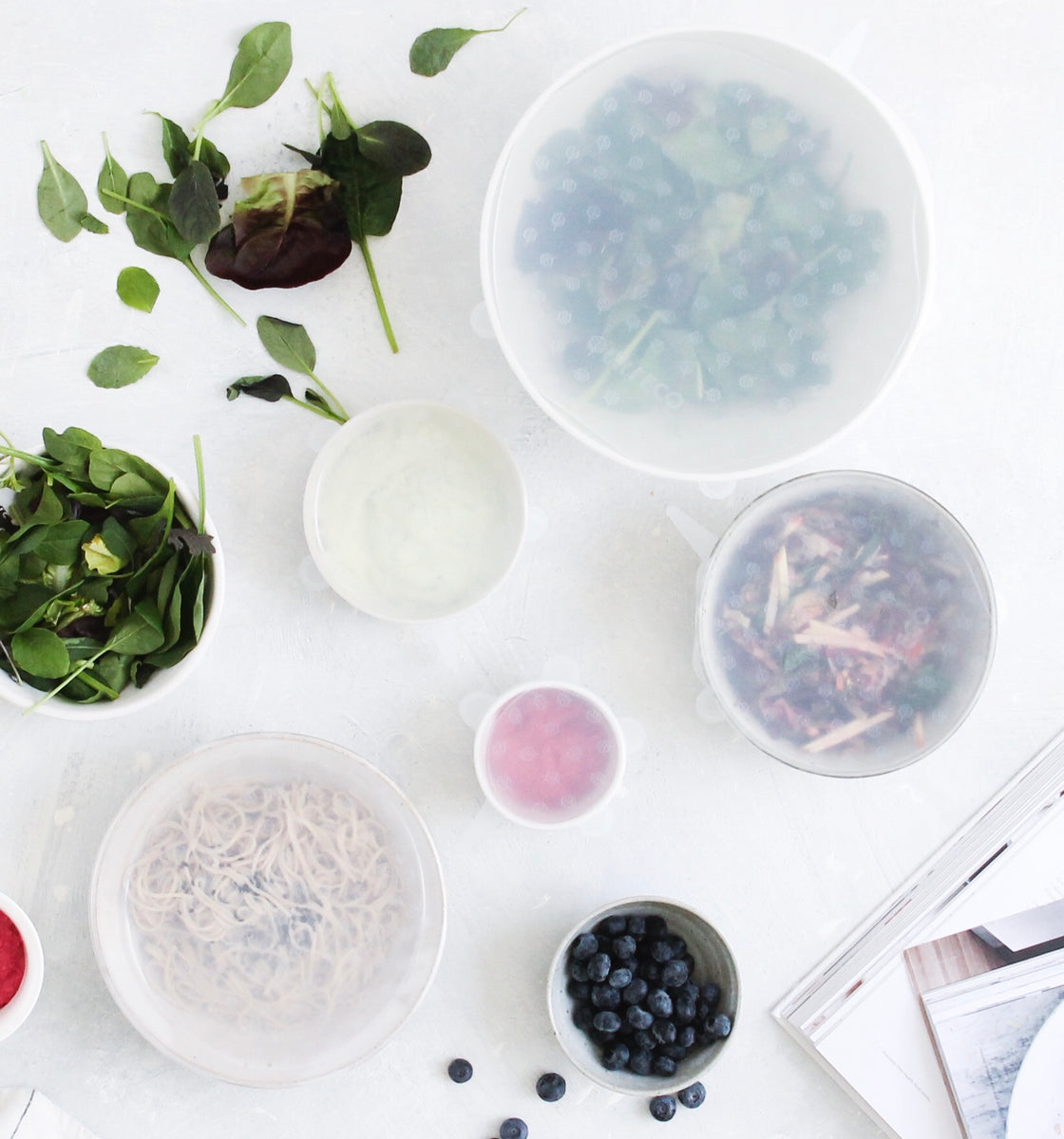 Ever Eco Reusable Silicone Food Covers - 6 pack – Little Eco Shop